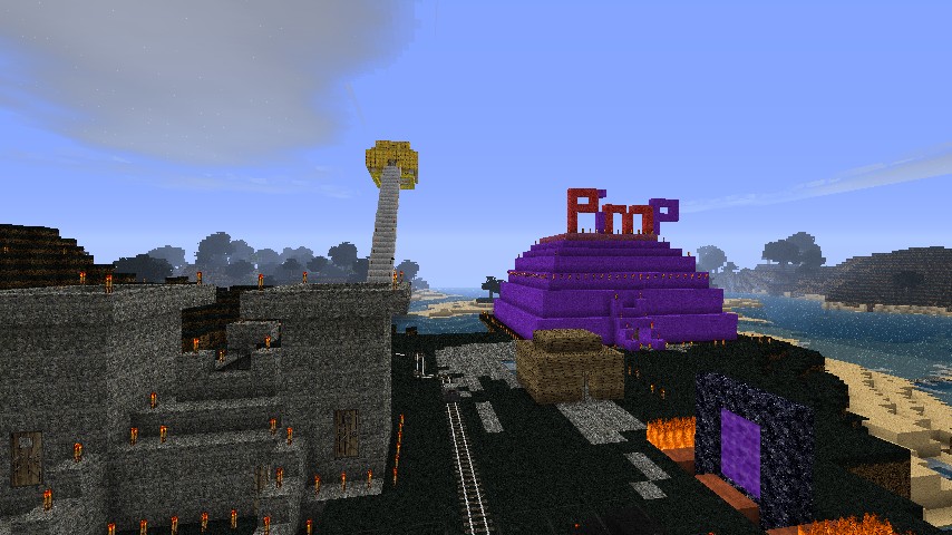 pimp fort Minecraft Map