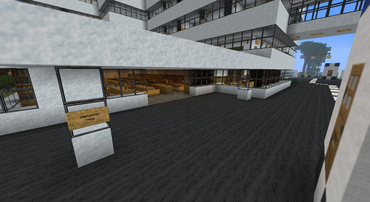 Miuchi Hospital Minecraft Map