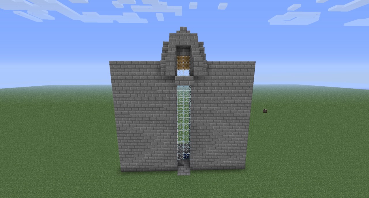 Piston Elevator Minecraft Map