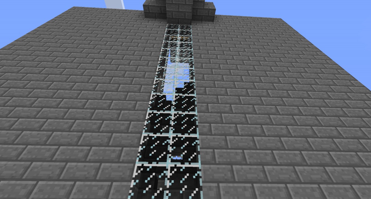 Piston Elevator Minecraft Map