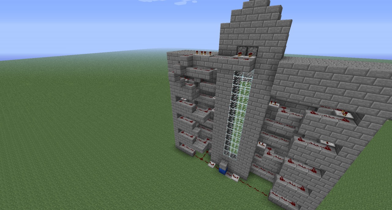Piston Elevator Minecraft Map