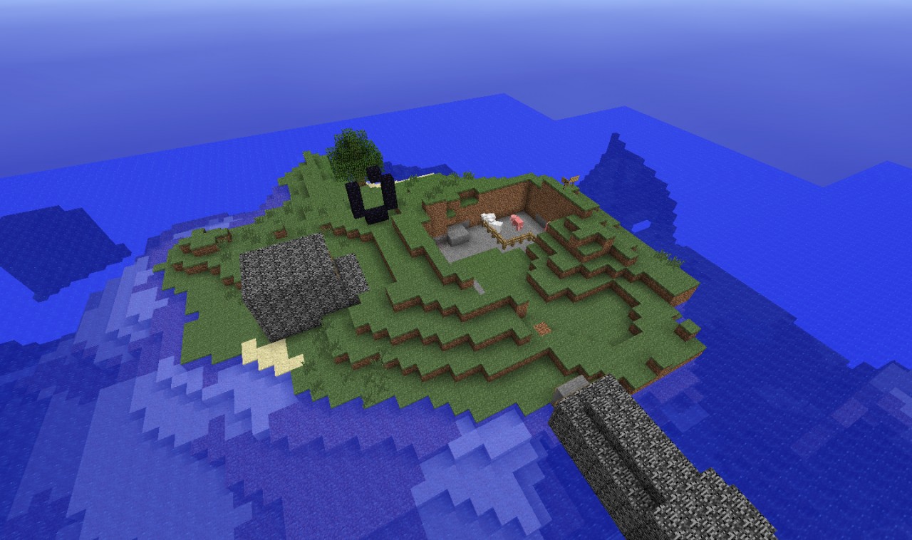((SP) Minecarft) Survival Island Minecraft Map