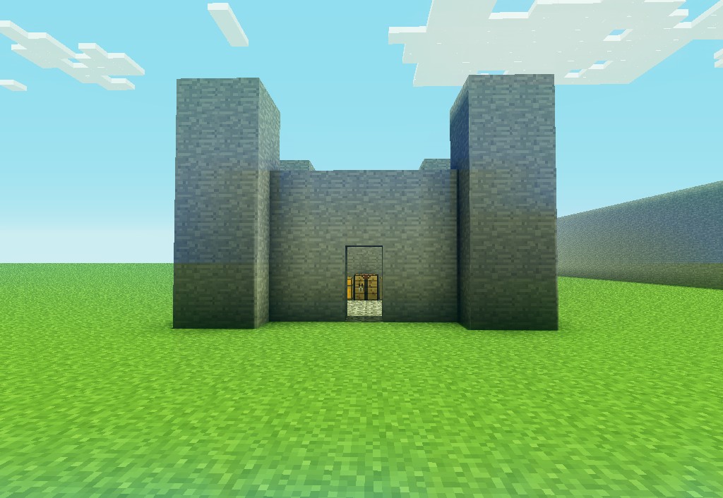 A compact castle!! Minecraft Map