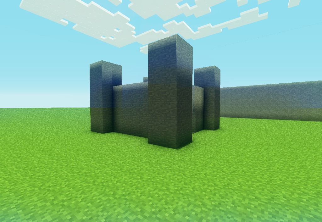 A compact castle!! Minecraft Map