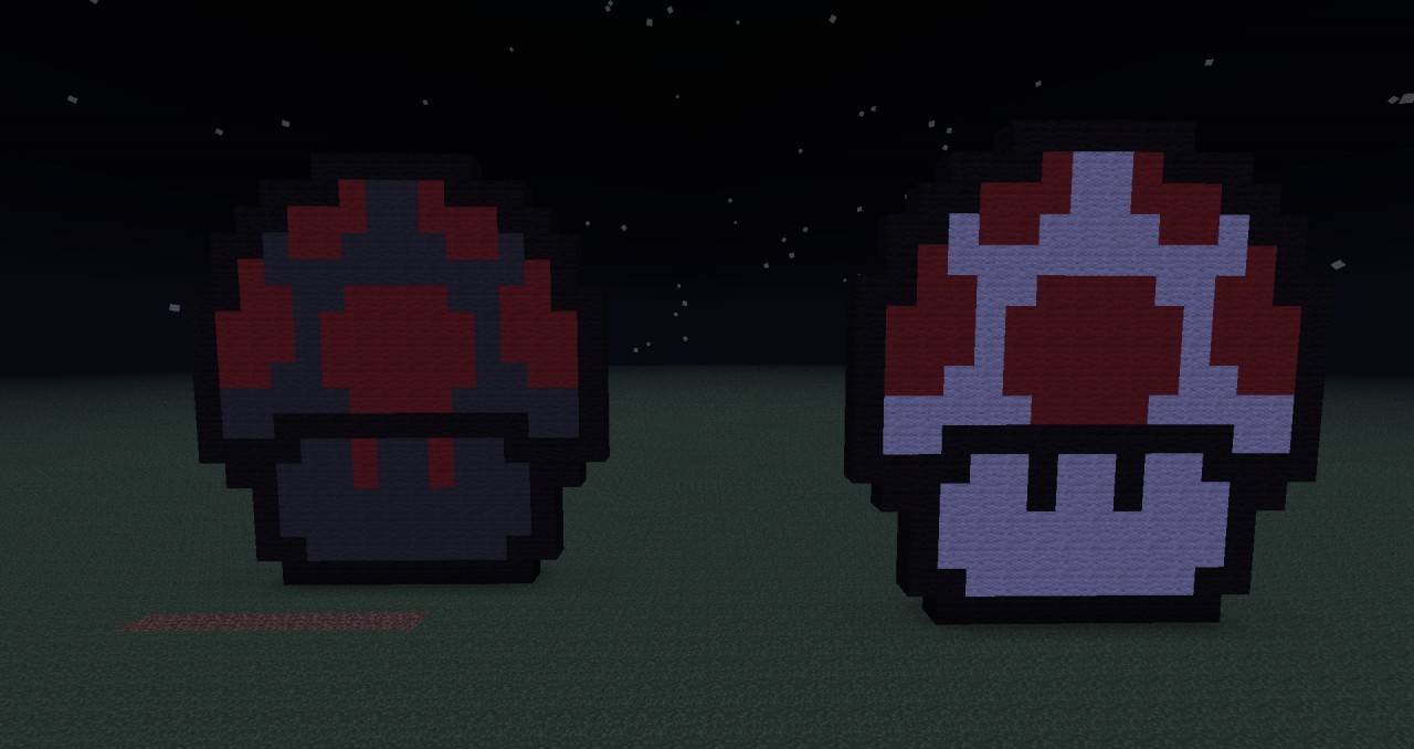 Mushroom from mario! Minecraft Map