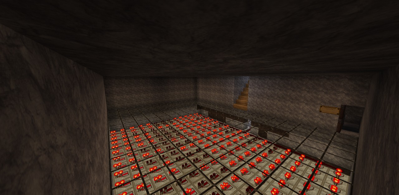 Restone Powered disco Minecraft Map