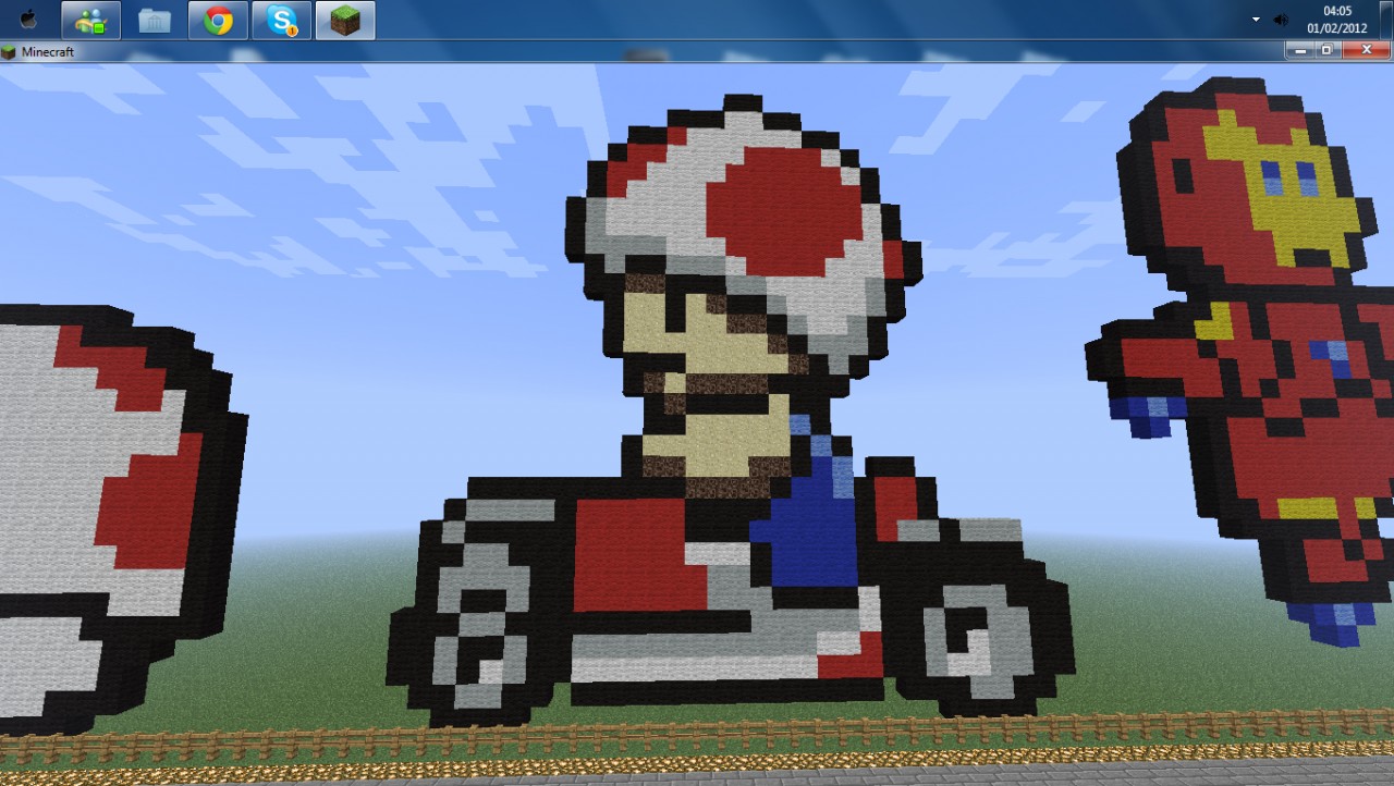 EPIC WORLD - Pixel Art Minecraft Map