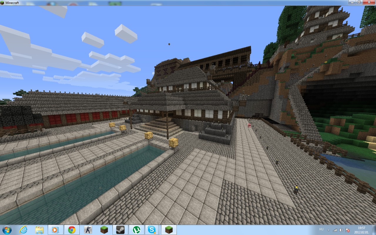 Japanese town by nyeste (part2) Minecraft Map