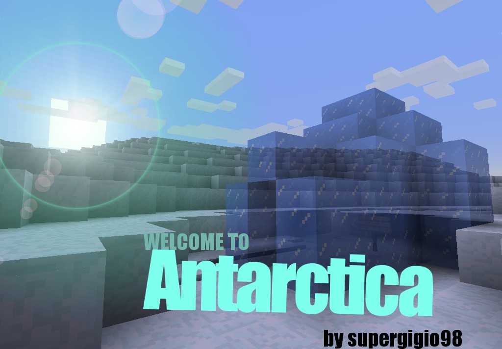 Welcome to Antarctica! Minecraft Map