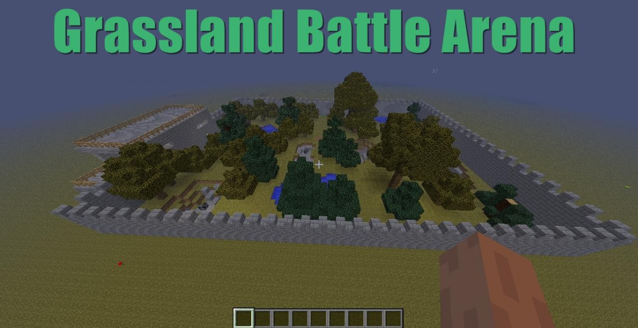 Grassland Battle Arena Minecraft Map