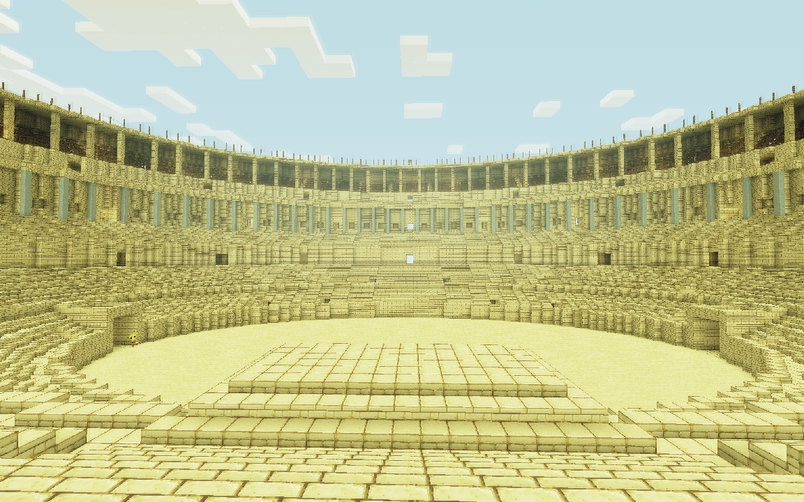 1 : 1 Roman Colosseum Minecraft Map