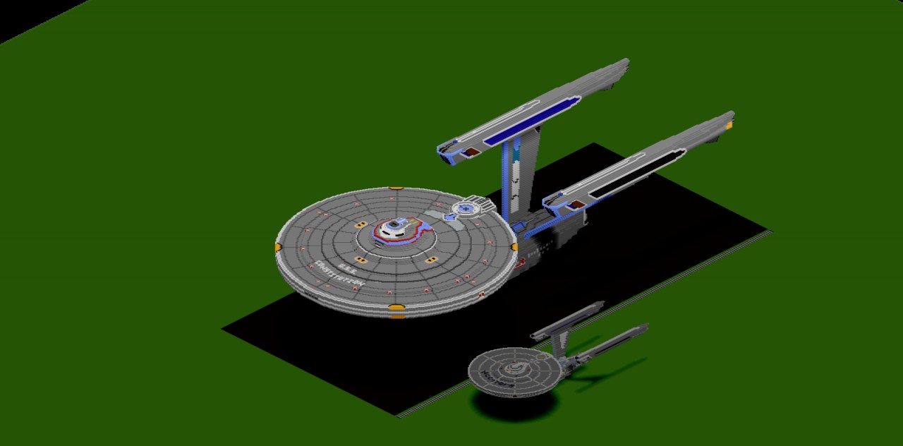 A Size Comparison Minecraft Map