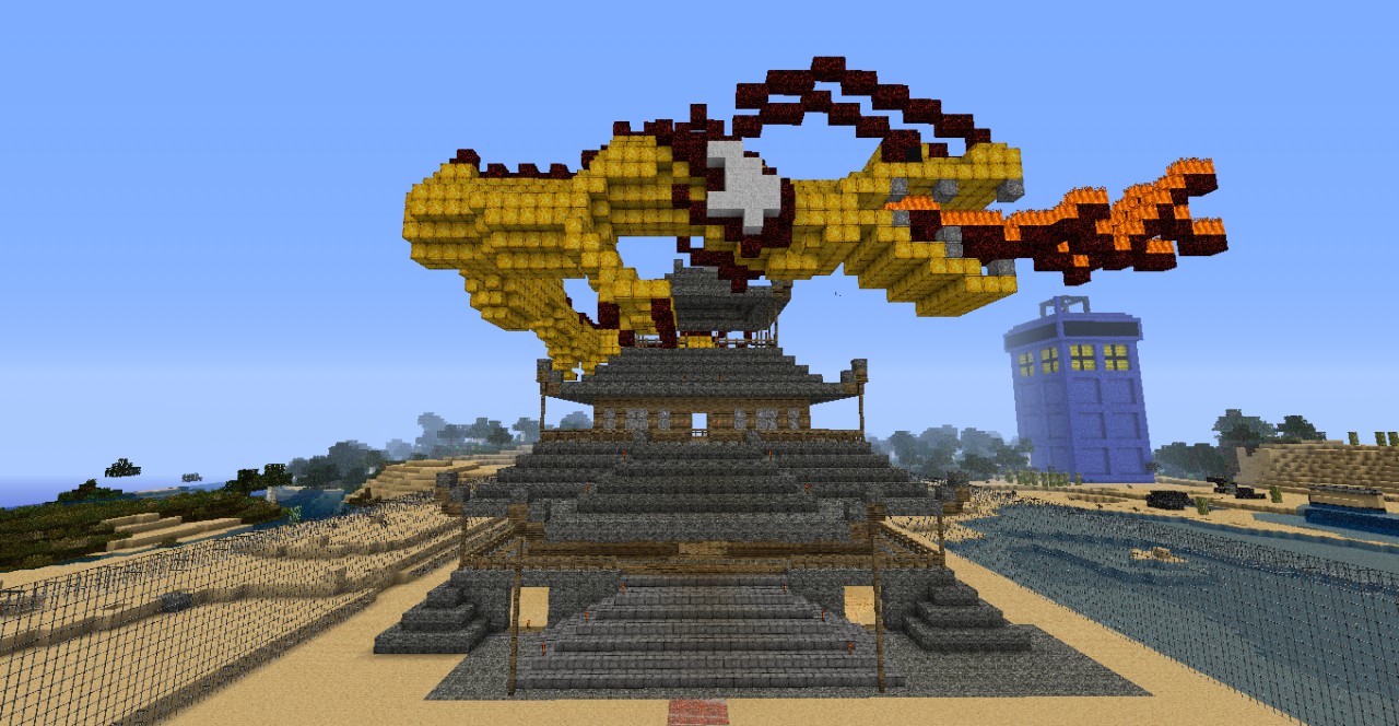 Dragon Temple Minecraft Map