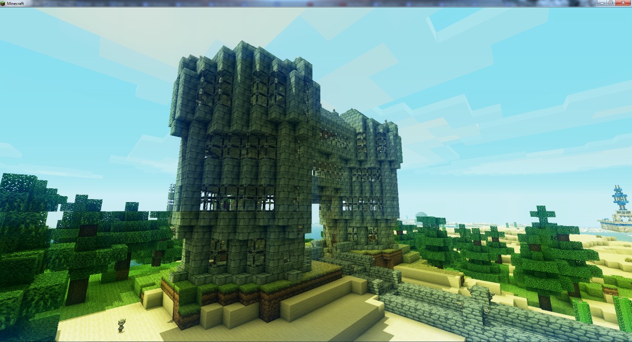 Dual Tower Minecraft Map