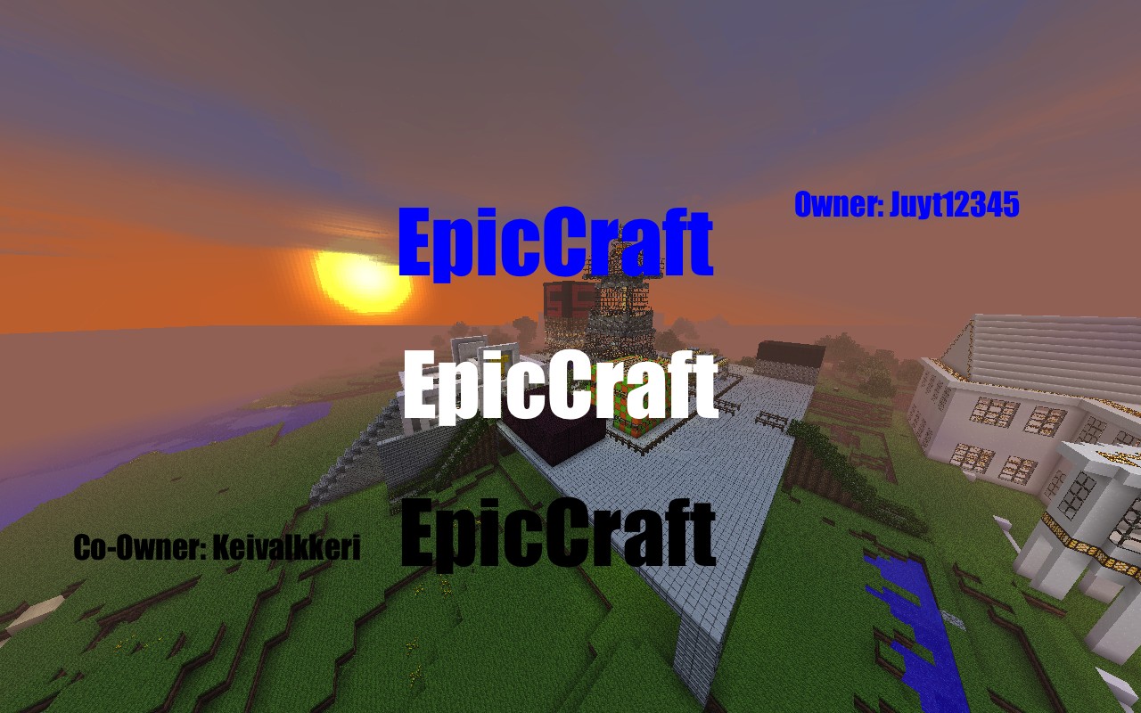 EpicCraft [Craftbukkit 1.1] [LWC] [Worldguard] [No Lag] | The Best -Juyt Minecraft Server