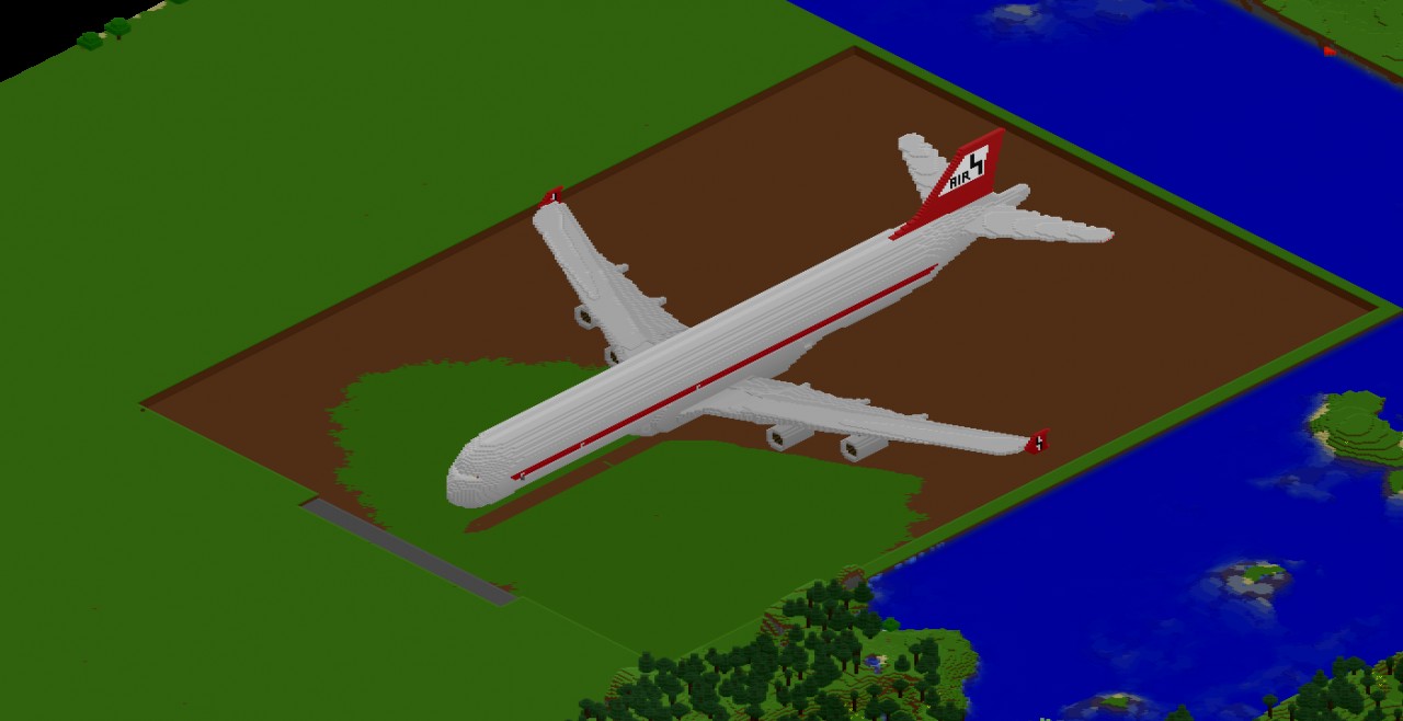 GNS Plane Minecraft Map