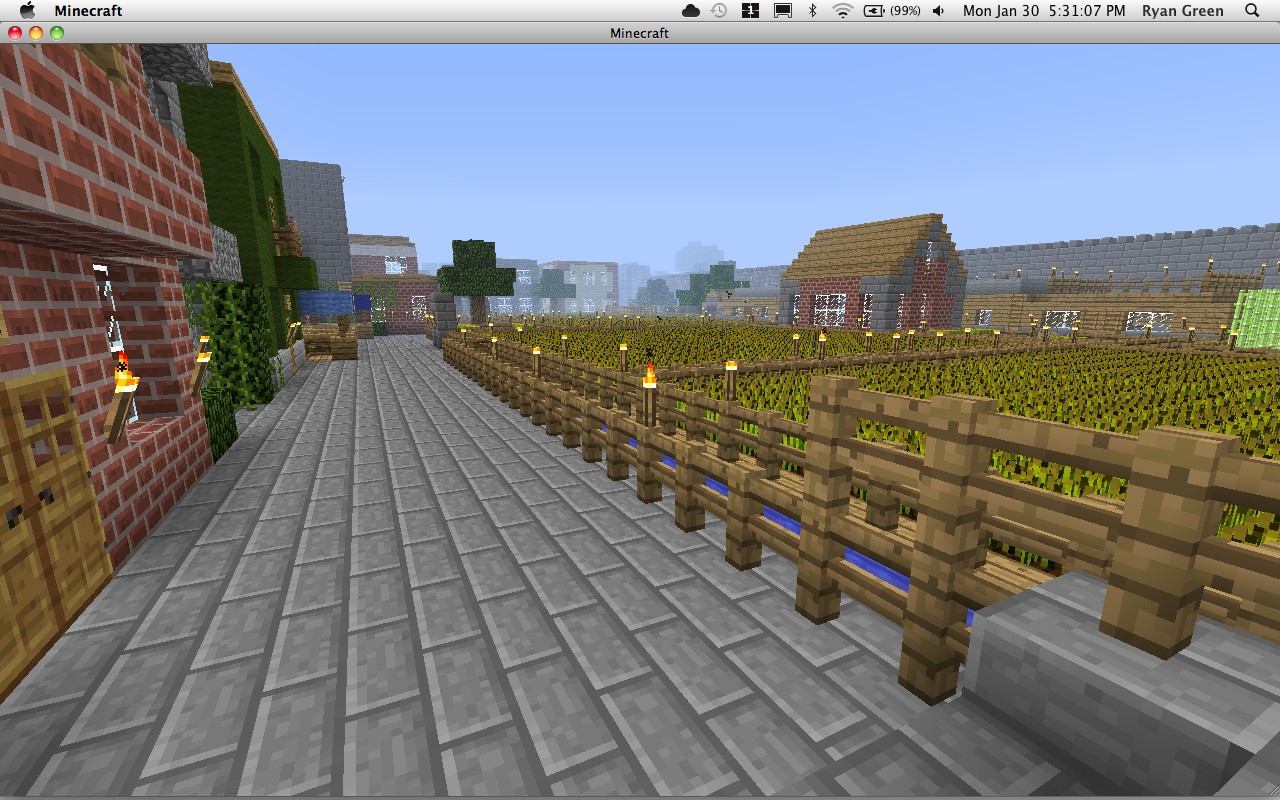 Italian Style City Minecraft Map