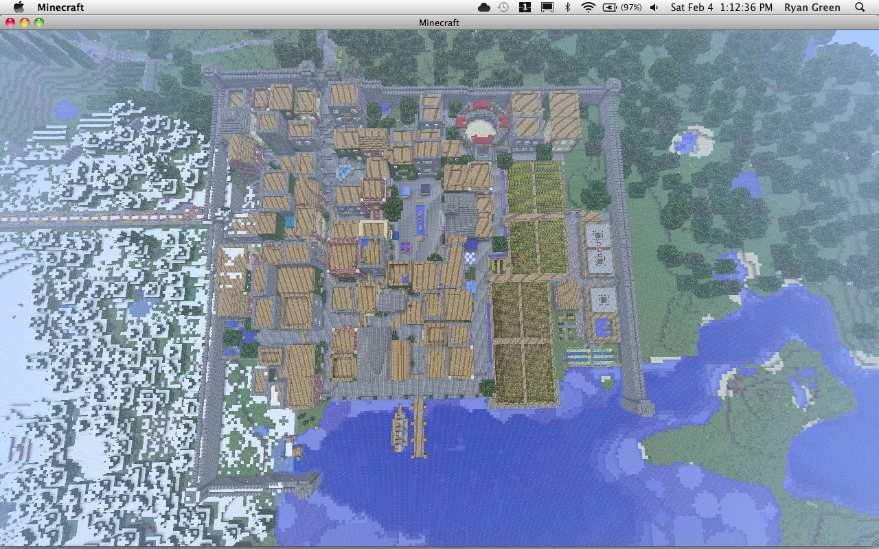 Italian Style City Minecraft Map