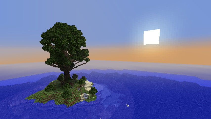 Tree of Life Survival Island Minecraft Map