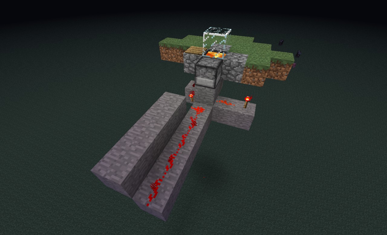 Creative mode trash can Minecraft Map