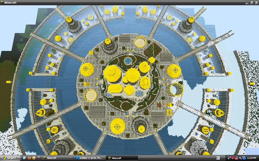 City of Atlantia Minecraft Map