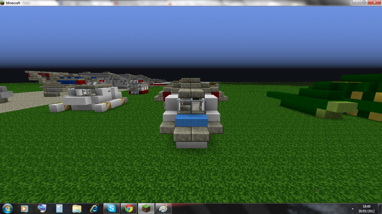 Star Trek Type 10 Shuttlecraft (Zeppelin mod compatible) Minecraft Map
