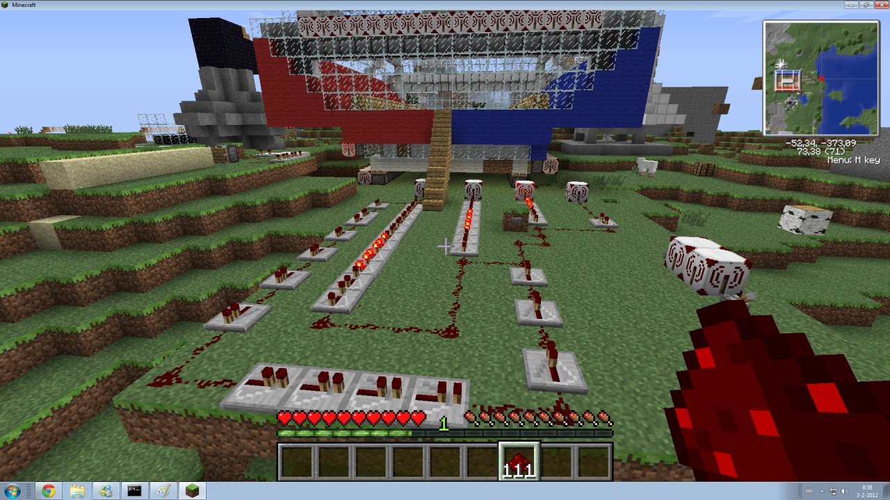 massive world Minecraft Map