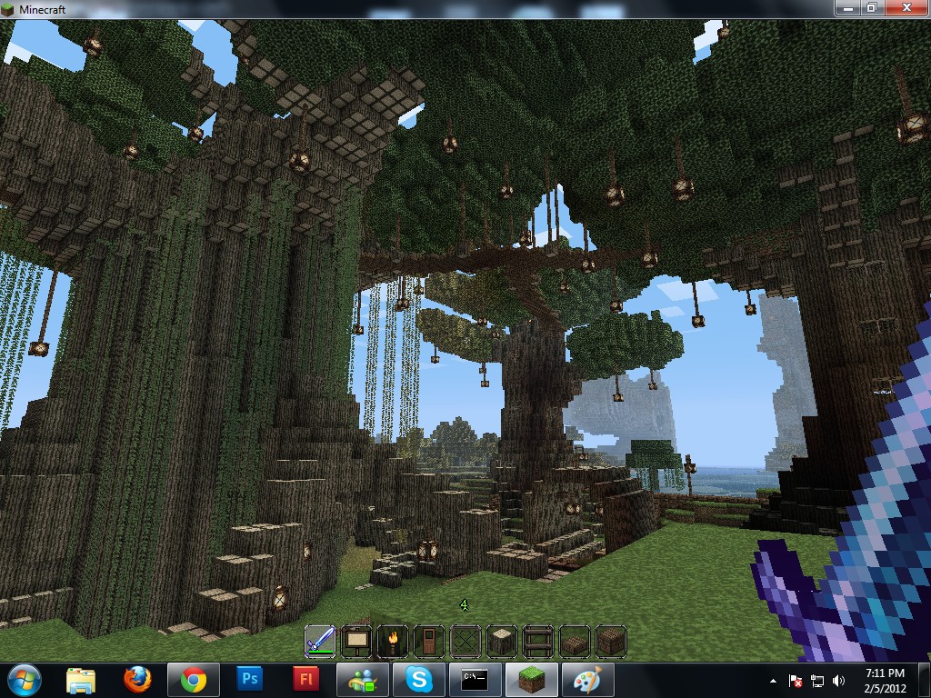 The Forest of Worldtree Minecraft Map
