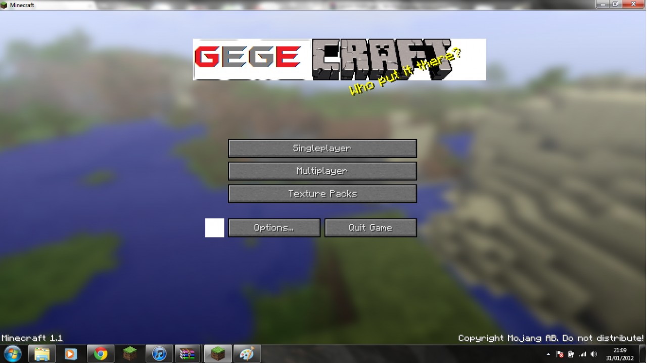GEGECRAFT updated!!!!! Minecraft Texture Pack