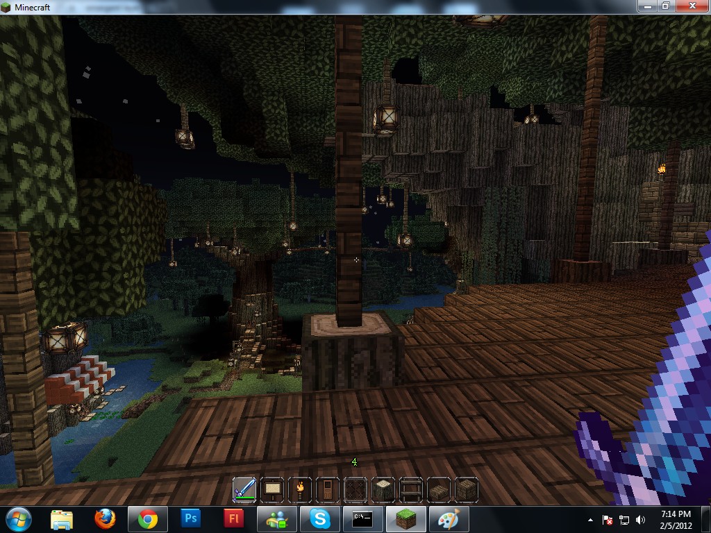 The Forest of Worldtree Minecraft Map