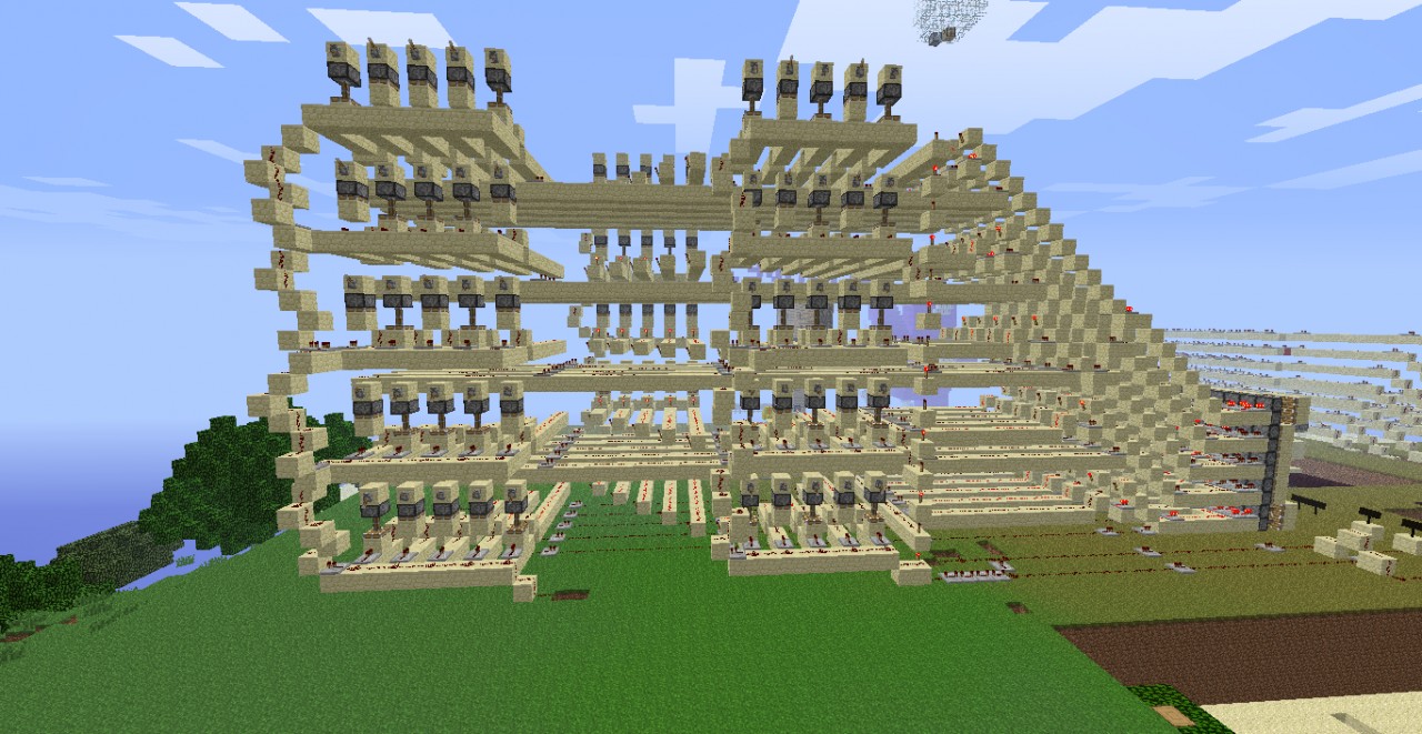 Prototype Pistone Screen 5x5 Minecraft Map