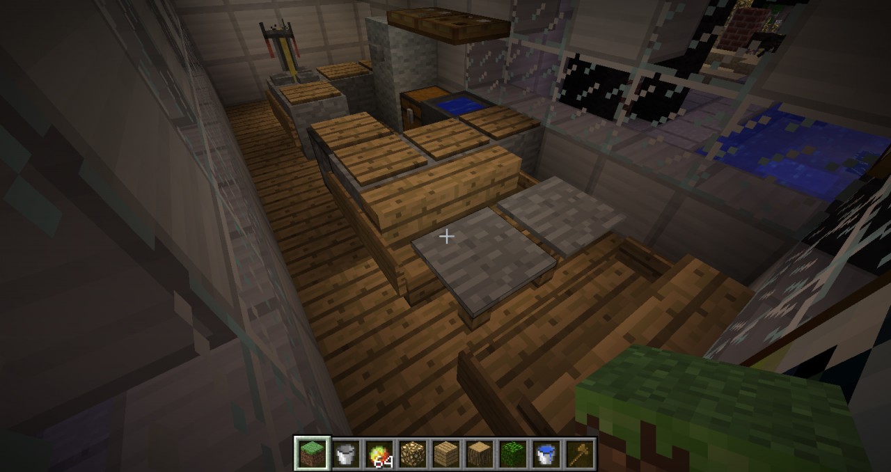 Two modern houses on my minecraft city Minecraft Map