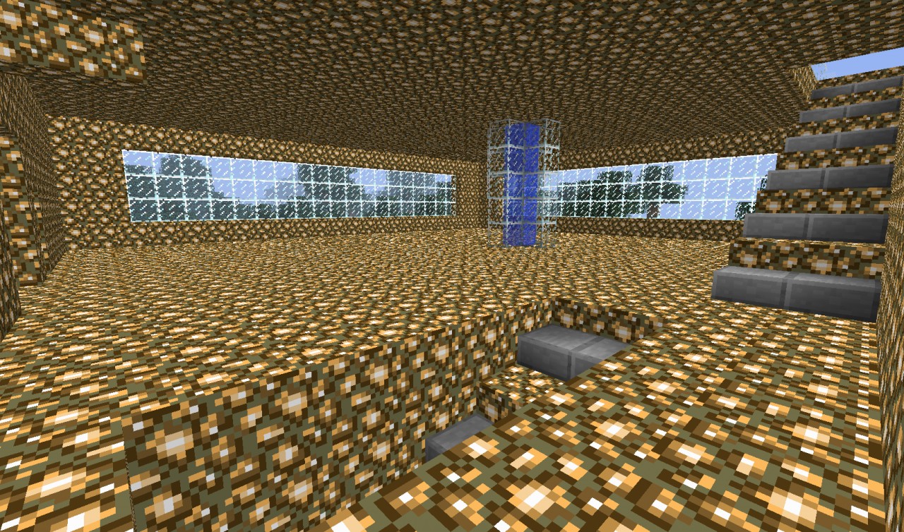 Epic Glowstone-Palace!!! Minecraft Map