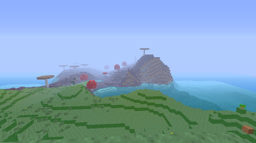 Mushroom Biome Seed (Next to the spawn) Minecraft Map