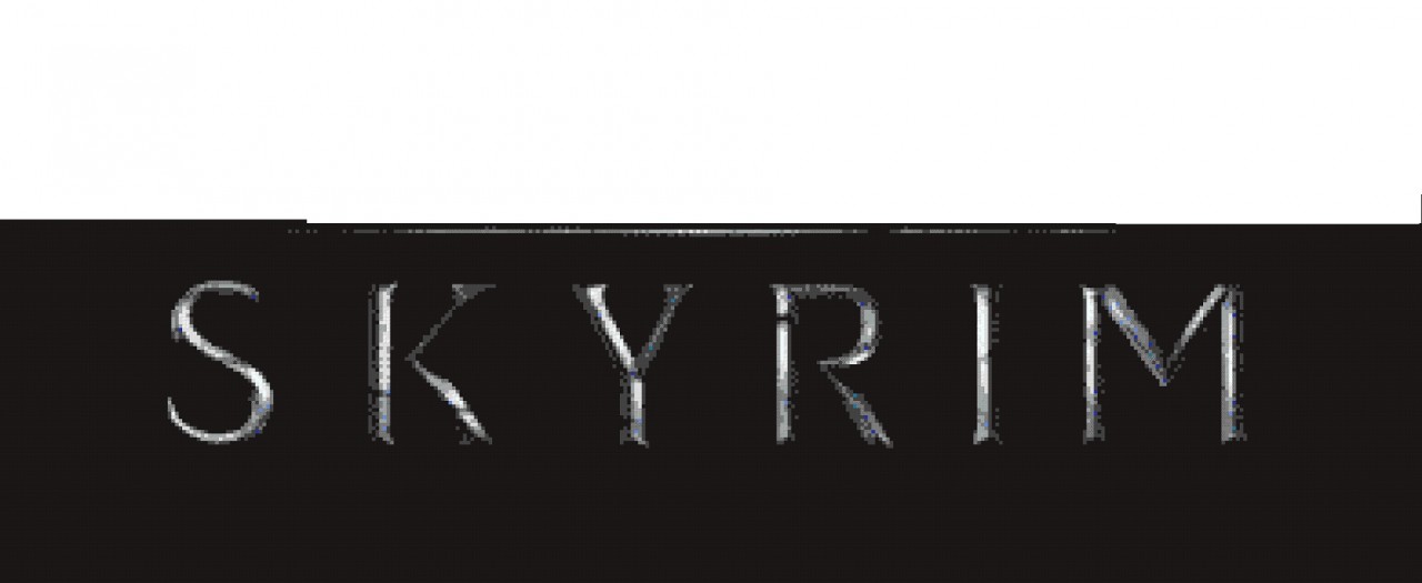 skyrim logo Minecraft Map
