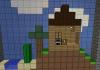 2D minecraft world Minecraft Map