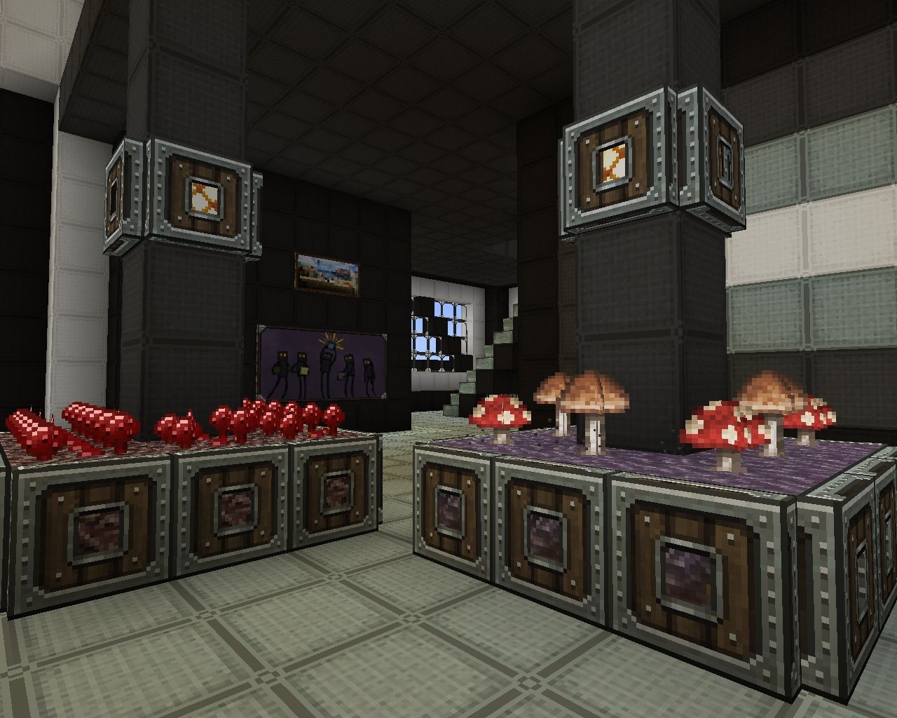 Wool mansion Minecraft Map