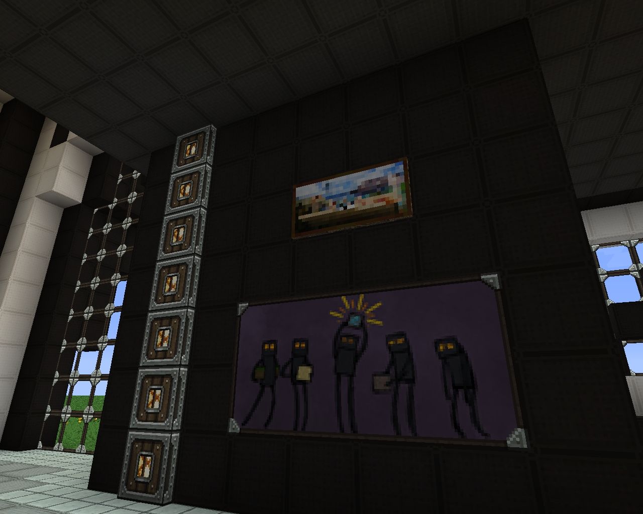 Wool mansion Minecraft Map