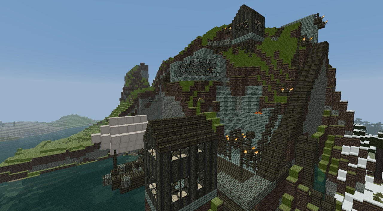 Steam-Lands Kingdom (steampunk/airship) Minecraft Map