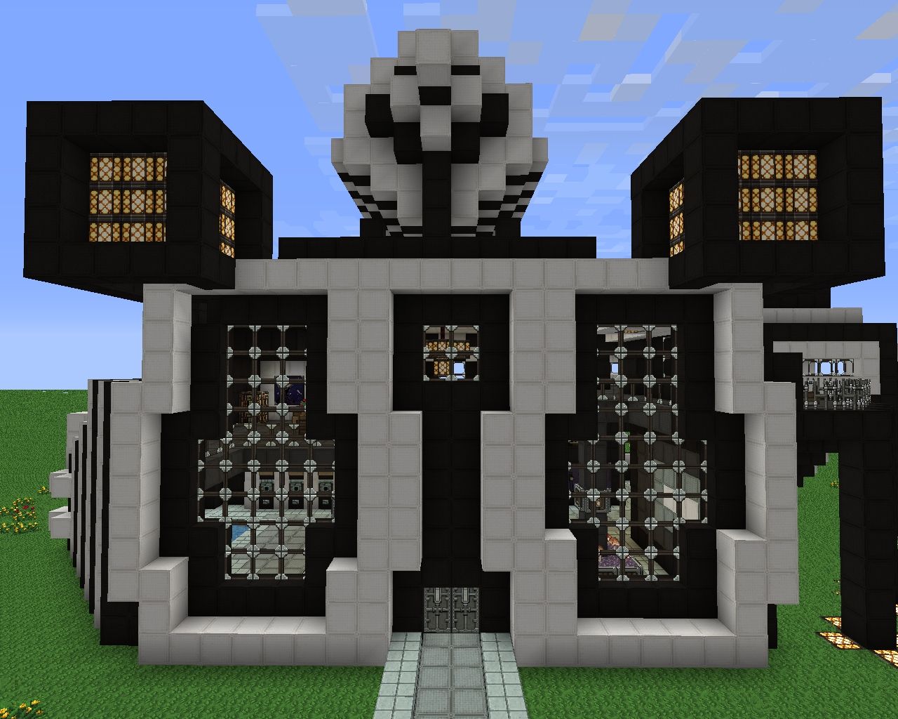 Wool mansion Minecraft Map