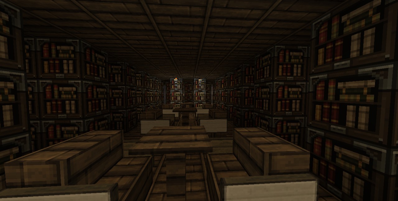 The Library ( map of secrets) Minecraft Map