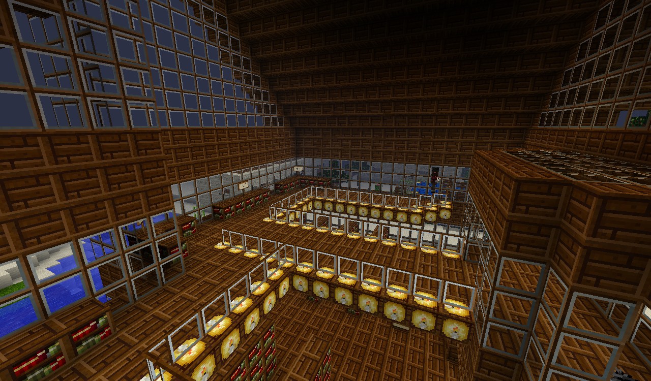 Library (+schematic) Minecraft Map