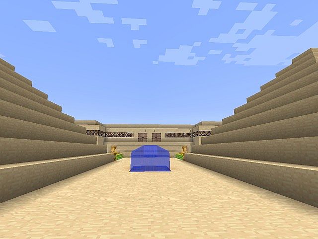 Sandy Mansion Minecraft Map