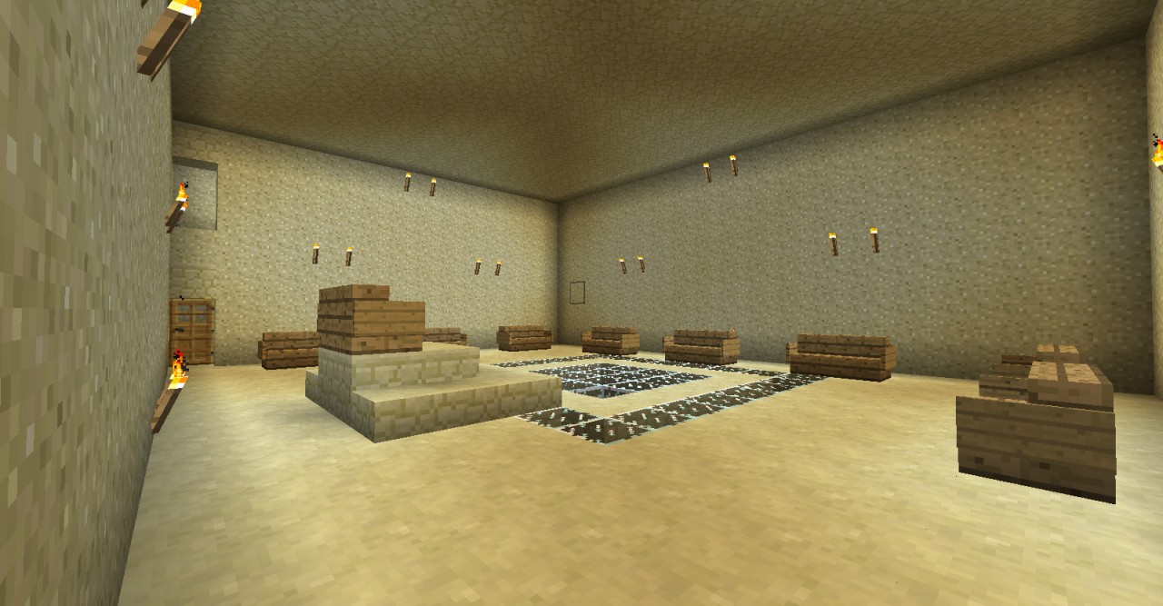 Sand House Minecraft Map