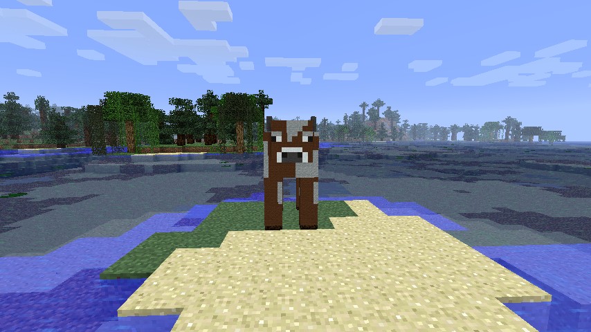 LittleBlocks Cow Statue Creation Minecraft Map