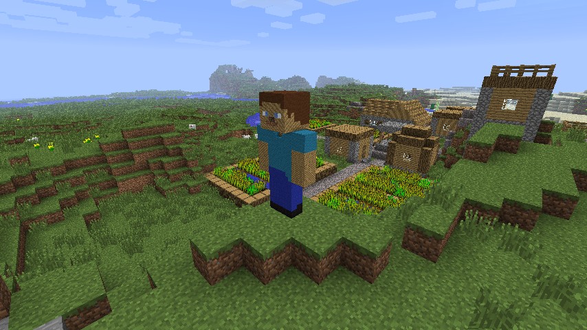LittleBlocks Steve Statue Creation Minecraft Map