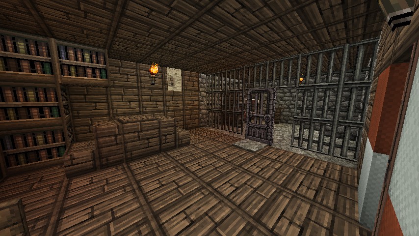 Western fort Minecraft Map