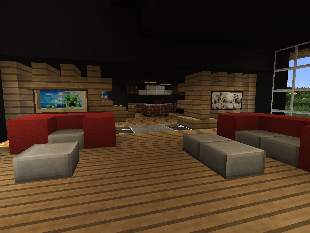 Japanese Modern on the River Minecraft Map