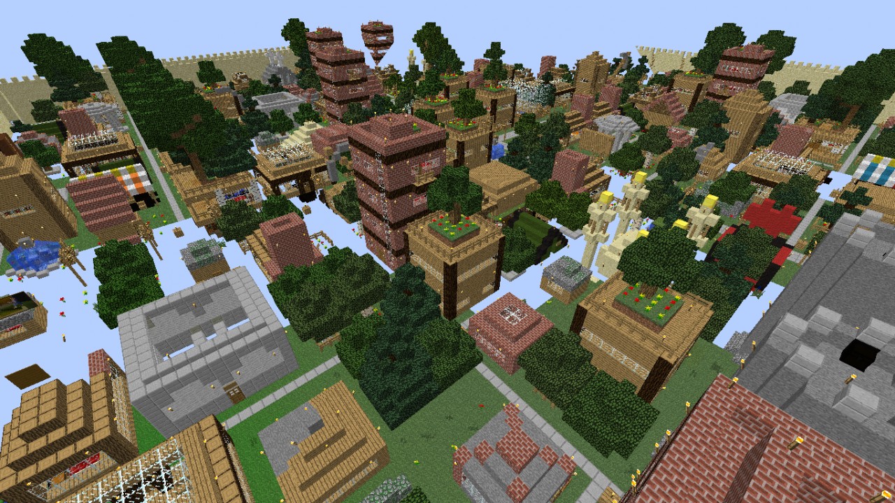 epic city Minecraft Map