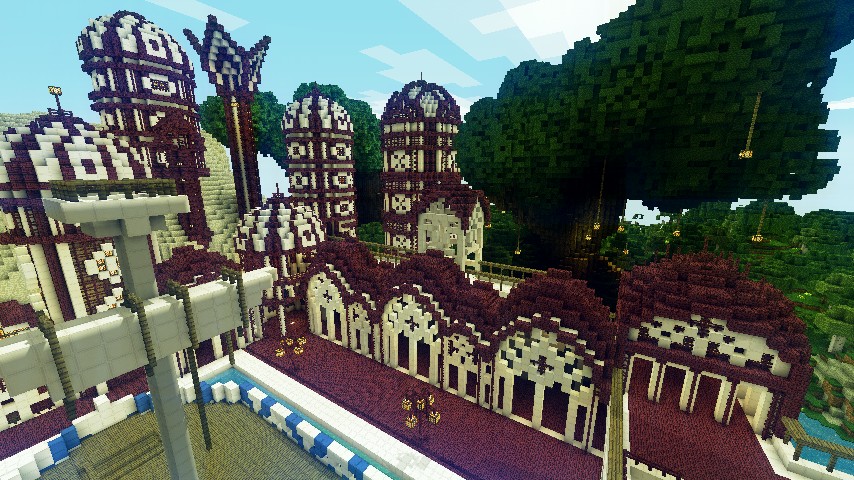 High Elf Sea Port Minecraft Map